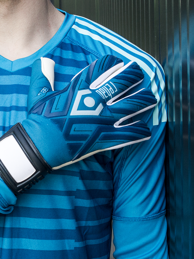adidas AdiPro 18 GK-Shirt l/s - Bleu