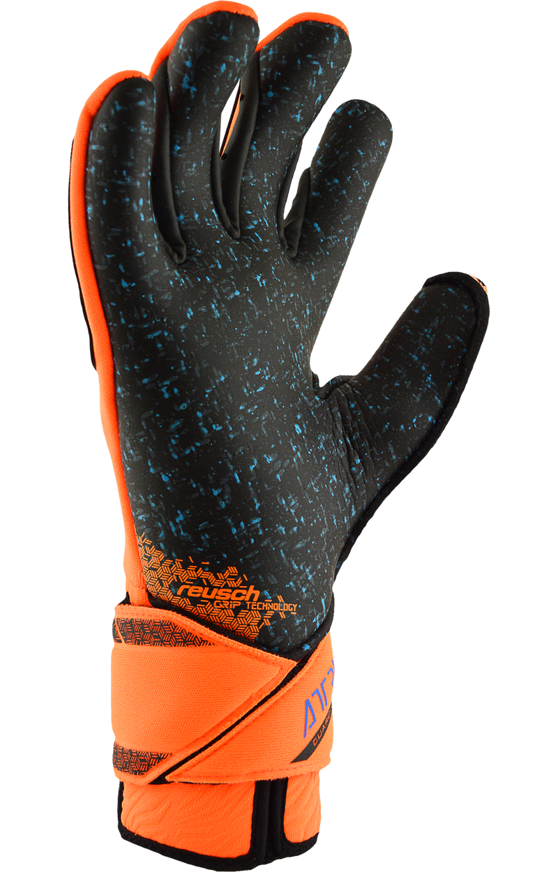 Reusch Attrakt Fusion Guardian Hyper Orange - Blu