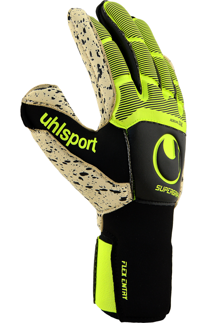 Uhlsport Supergrip+ Flex Frame Carbon - Gelb