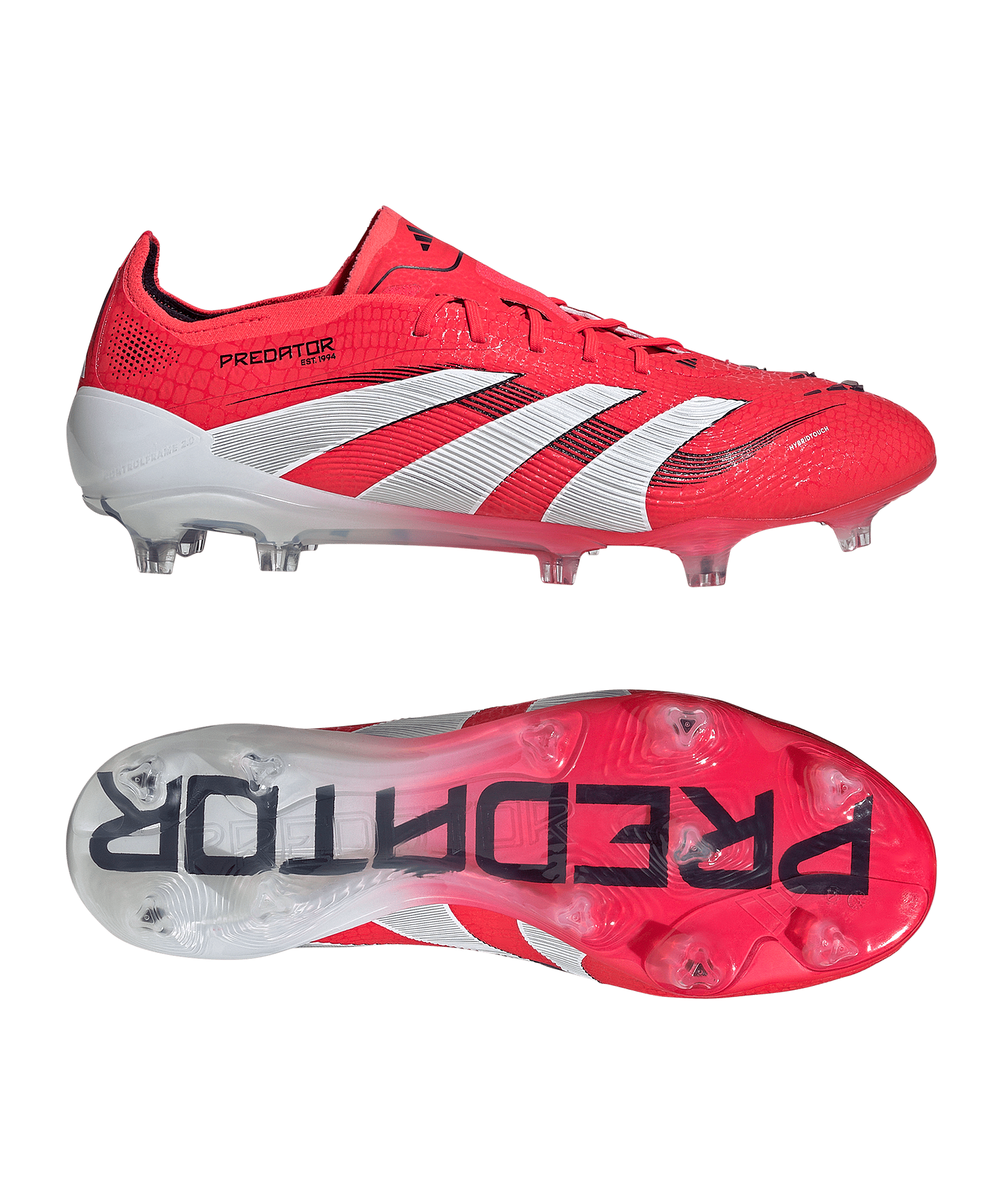 adidas Predator Elite FG Pure Victory - Červená