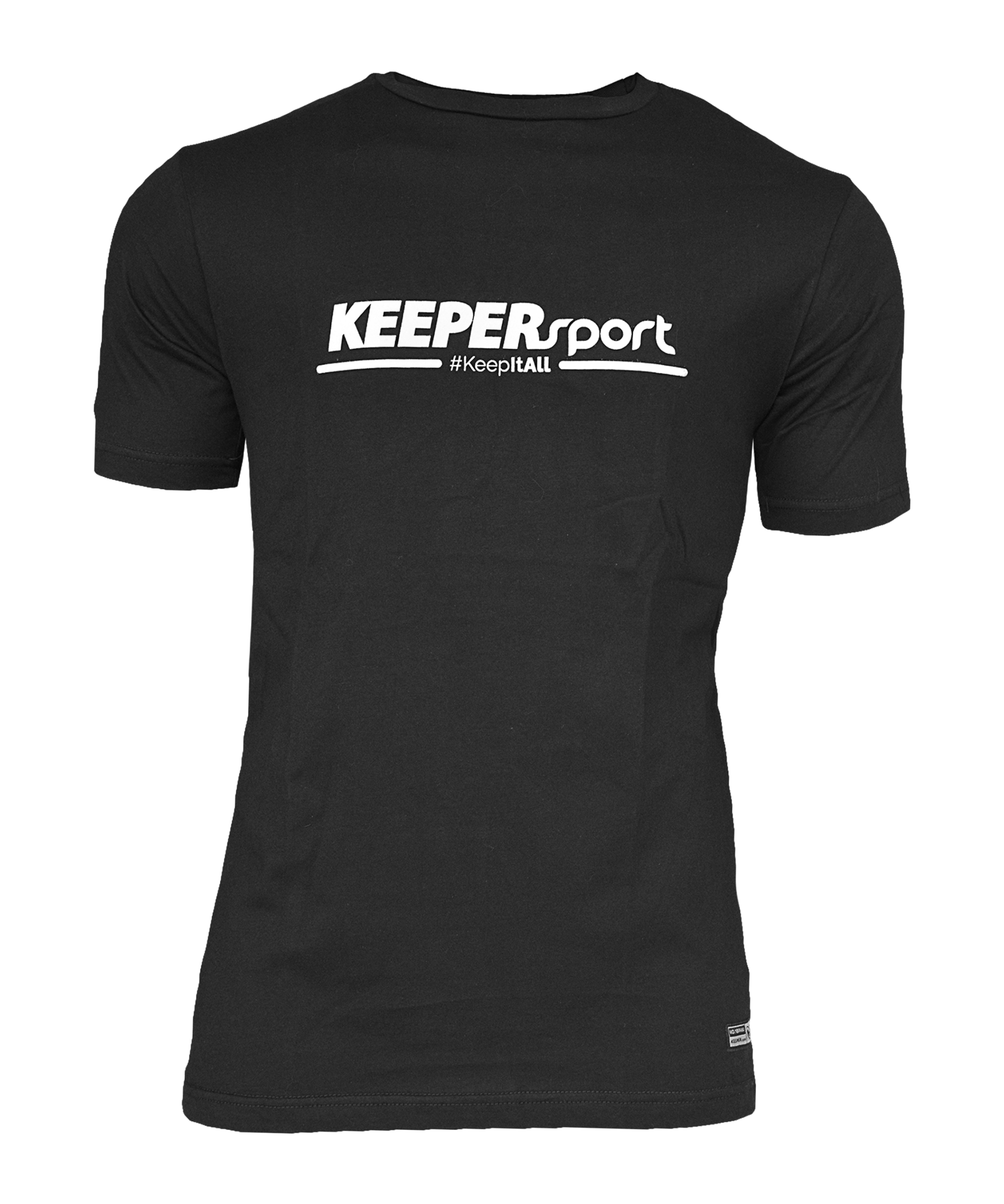 KEEPERsport Basic T-Shirt - Zwart