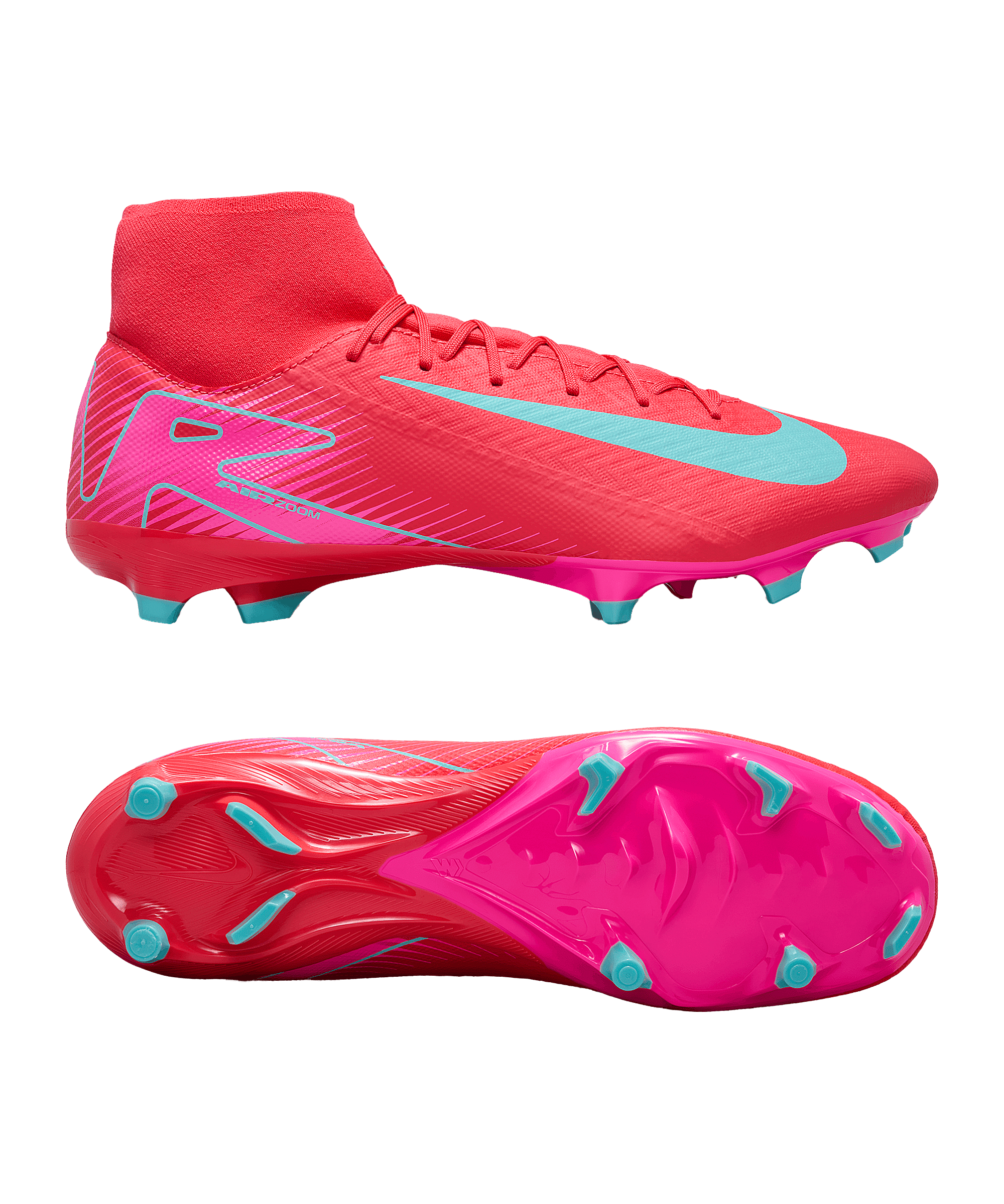 Nike Air Zoom Mercurial Superfly X Academy MG Mad Energy - Red