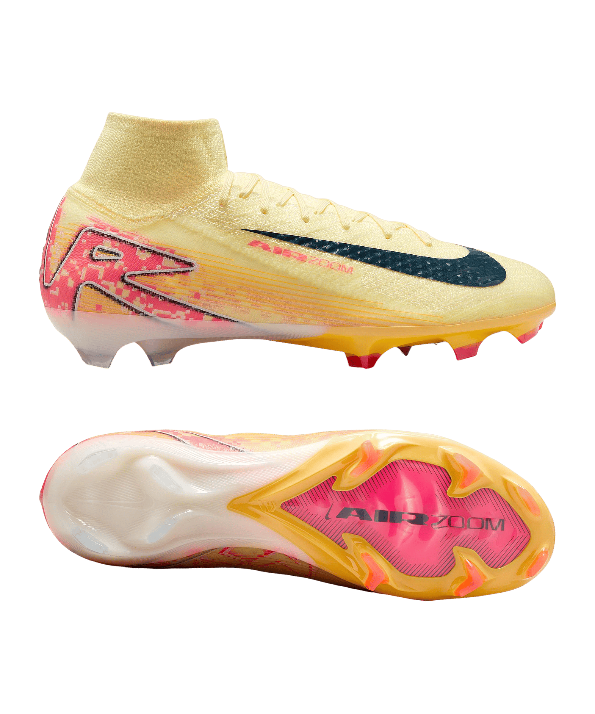 Nike Zoom Mercurial Superfly X Elite FG Mbappe Signature - Kék