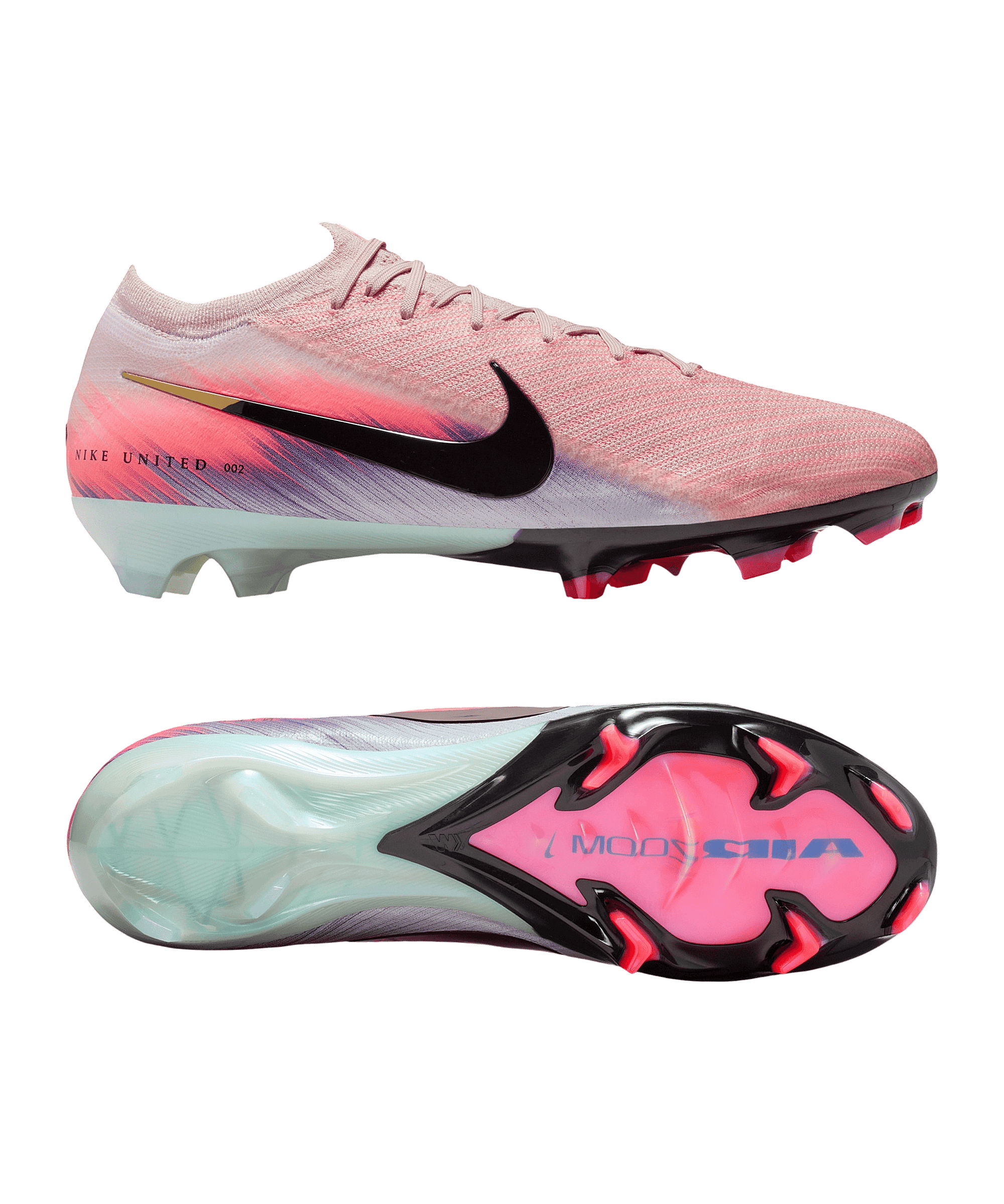 Nike Air Zoom Mercurial Vapor XVI Elite FG United - Piros