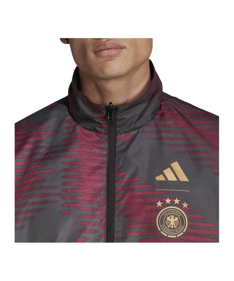 adidas DFB Deutschland Anthem Jacket - Schwarz