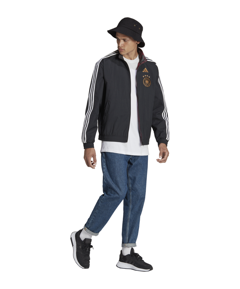 adidas DFB Deutschland Anthem Jacket - Schwarz