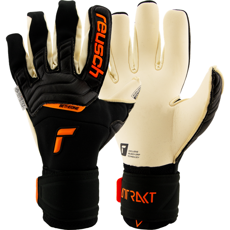 Reusch Attrakt Gold X GORE-TEX Infinium - Black