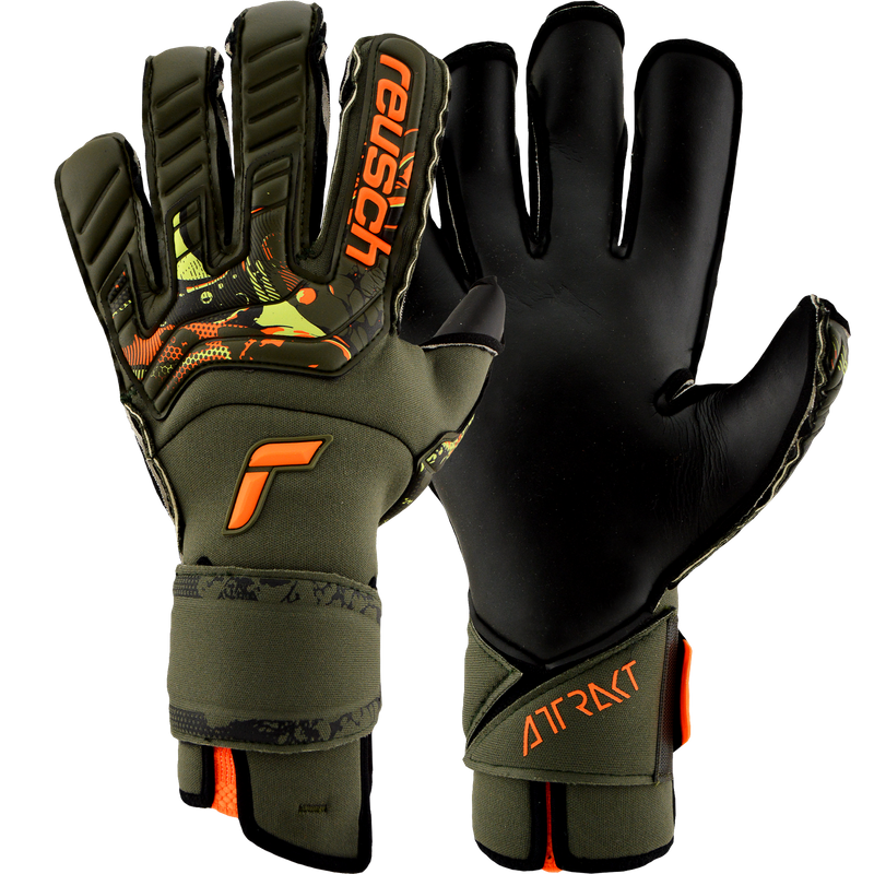 Reusch Attrakt Duo Evolution AdaptiveFlex Desert Bloom - Pomarańczowy