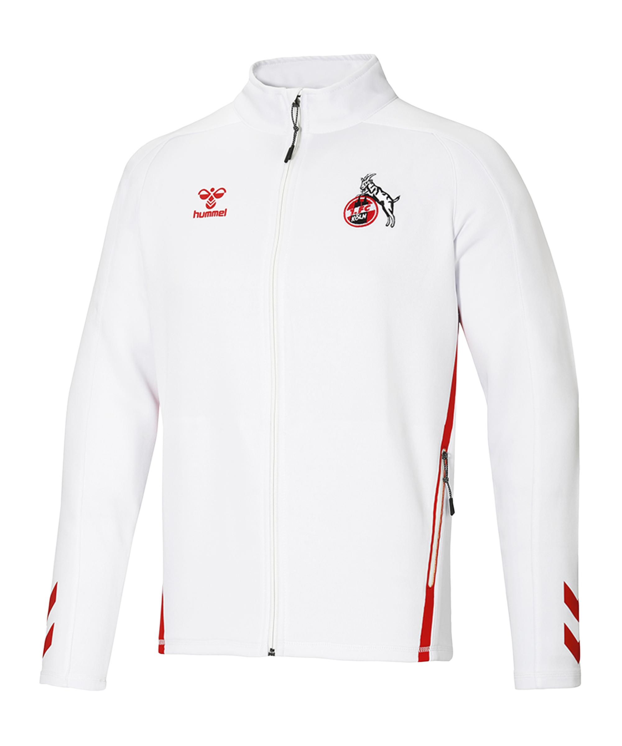 Hummel 1. FC Köln Prematch Jacket 2022/2023 Kids - White