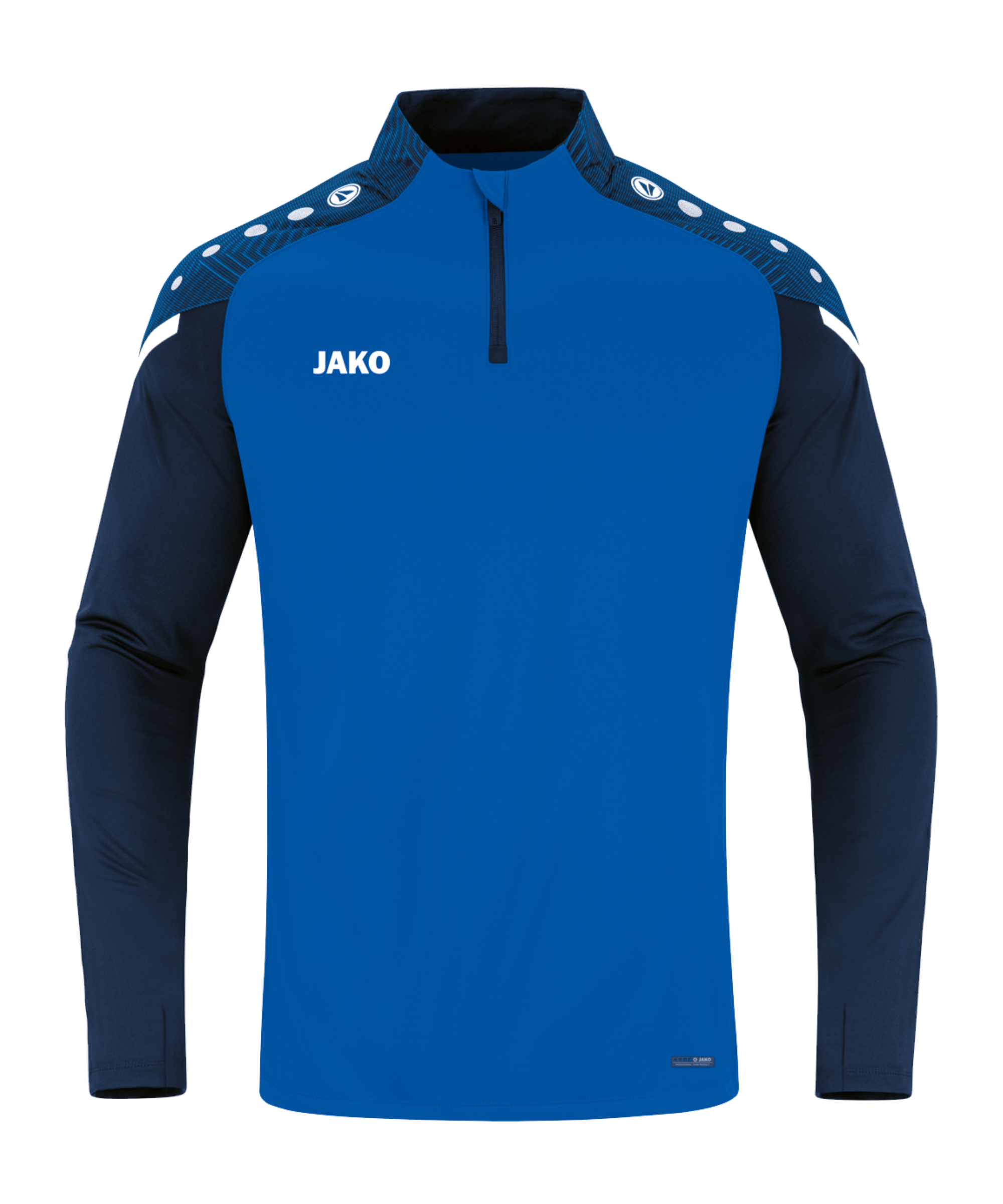 JAKO Performance Ziptop Blau